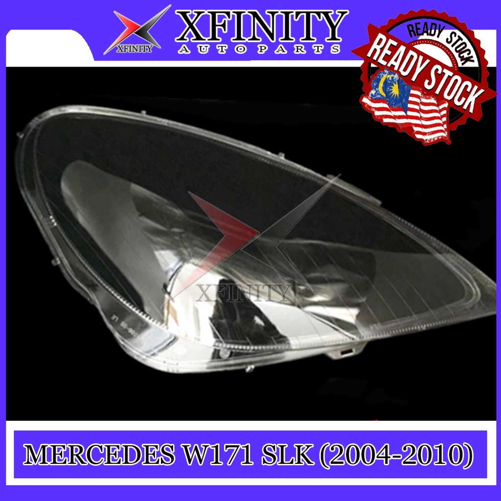 MERCEDES BENZ W171 SLK 04 05 06 07 08 09 10 HEADLAMP COVER / HEADLIGHT ...