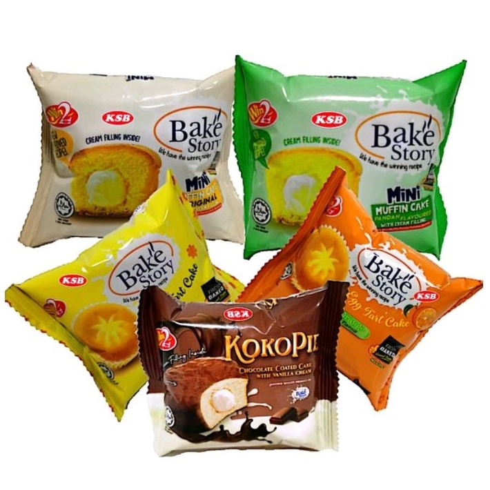 【20g/25g】Win2 Bake Story Mini Muffin Cake Original/Padan/Egg Tart ...