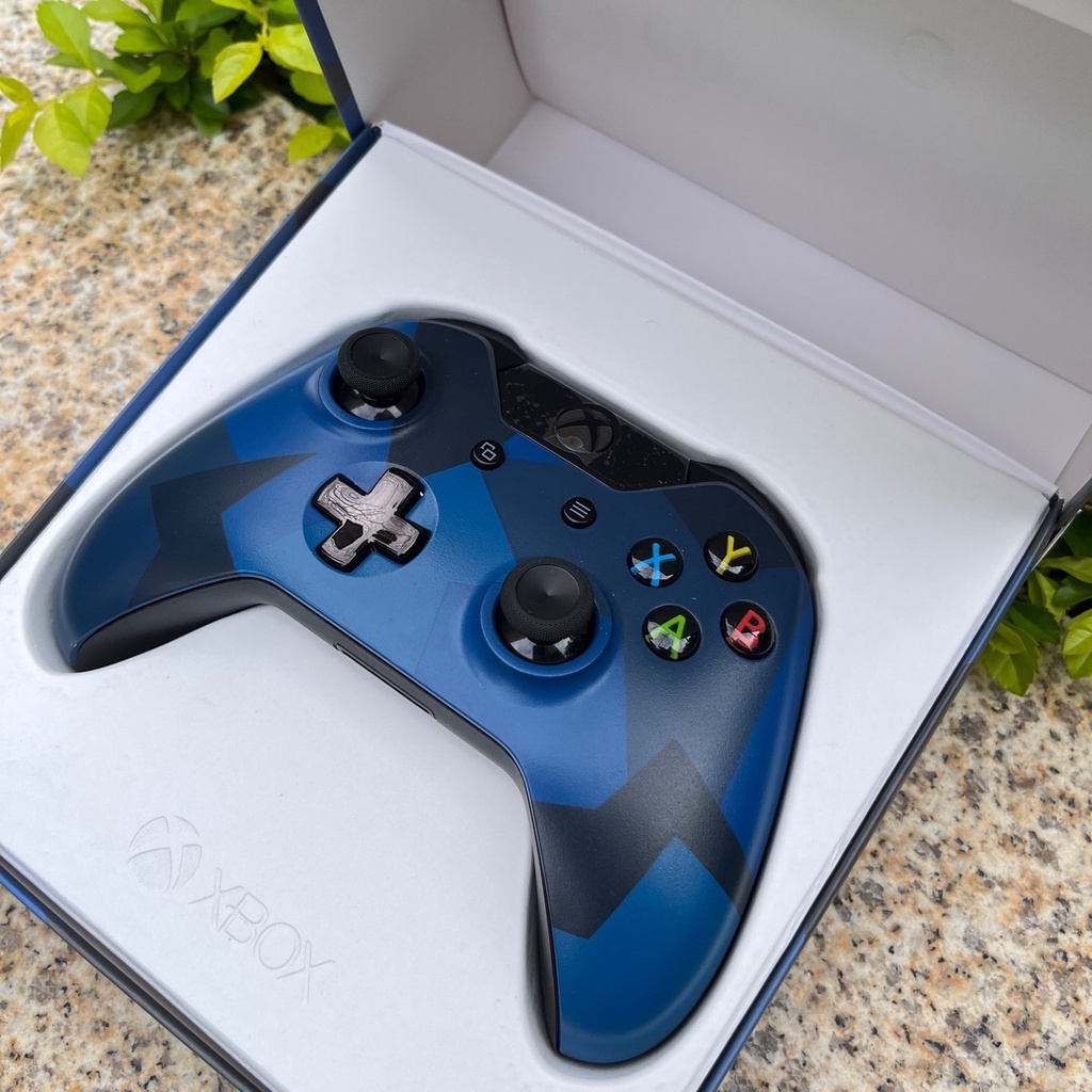 Microsoft Xbox One Wireless Controller, Midnight Forces Special Edition ...