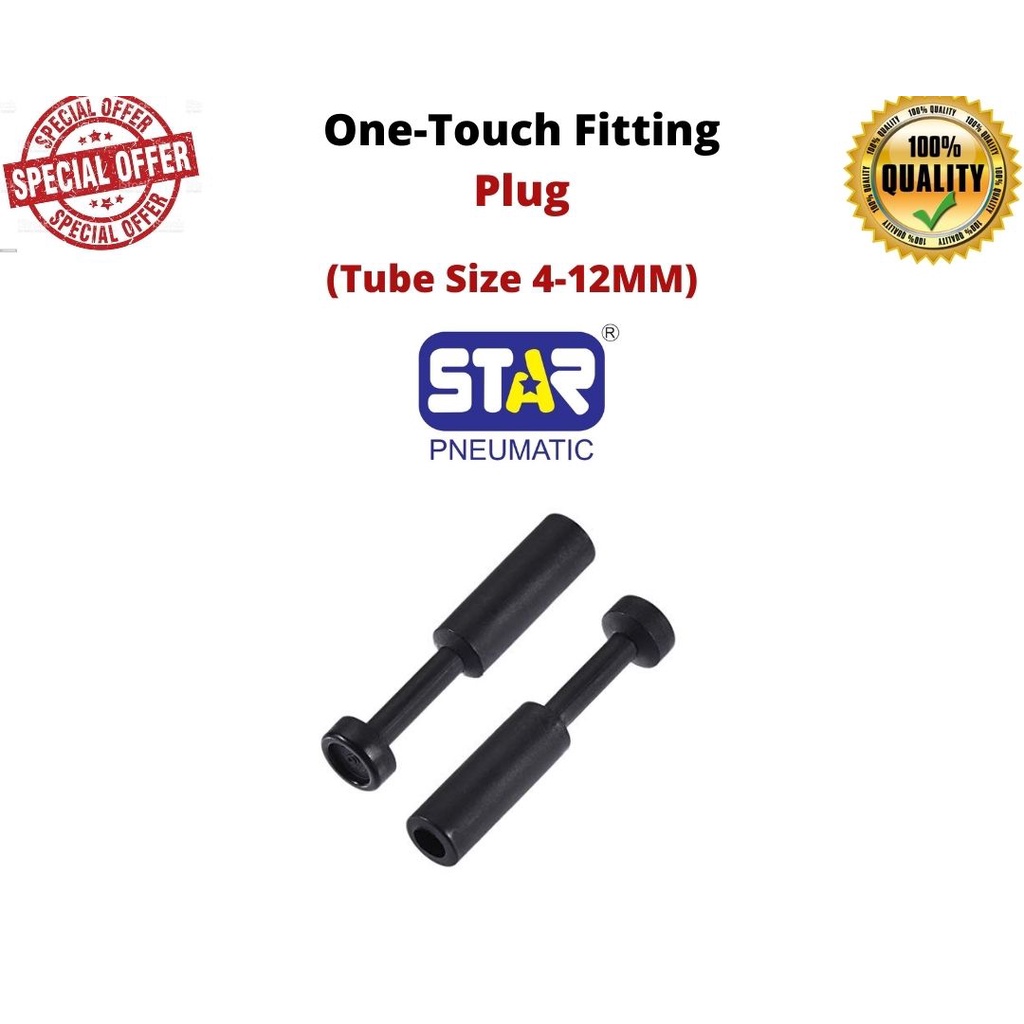 [READY STOCK-KL}[START] PP Plug Pneumatic One-Touch Fitting Push In ...