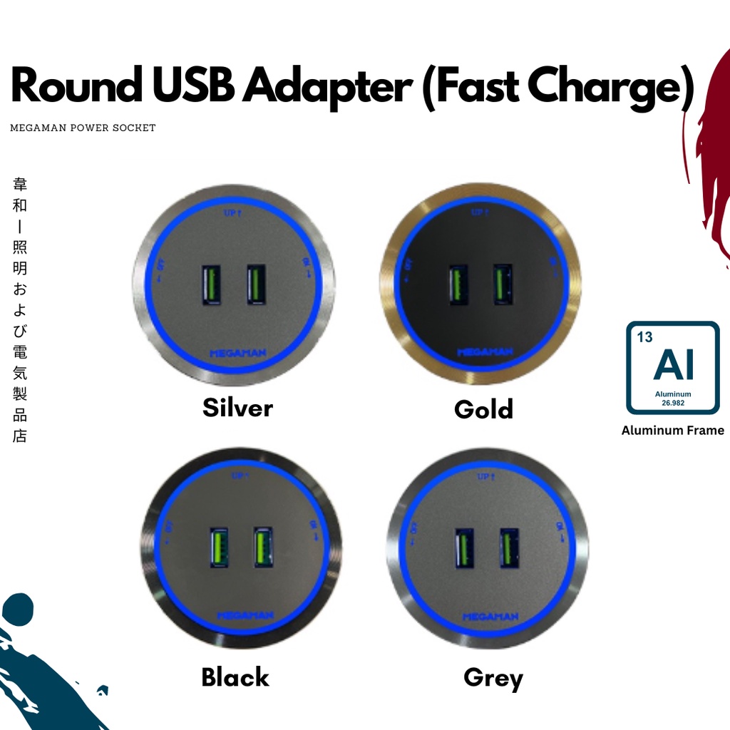 [VHO] [SIRIM] Megaman Power Track/ Power Socket, Built-in ELCB Extra ...