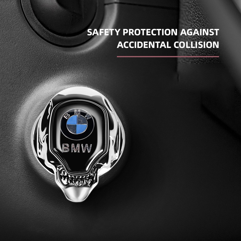 BMW Zinc alloy Car Engine Start Stop Button Protective Cover Decoration ...