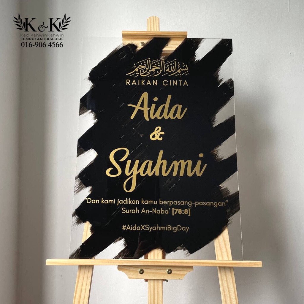 Wedding Welcome Board | Wedding Signage | Acrylic Welcome Board ...