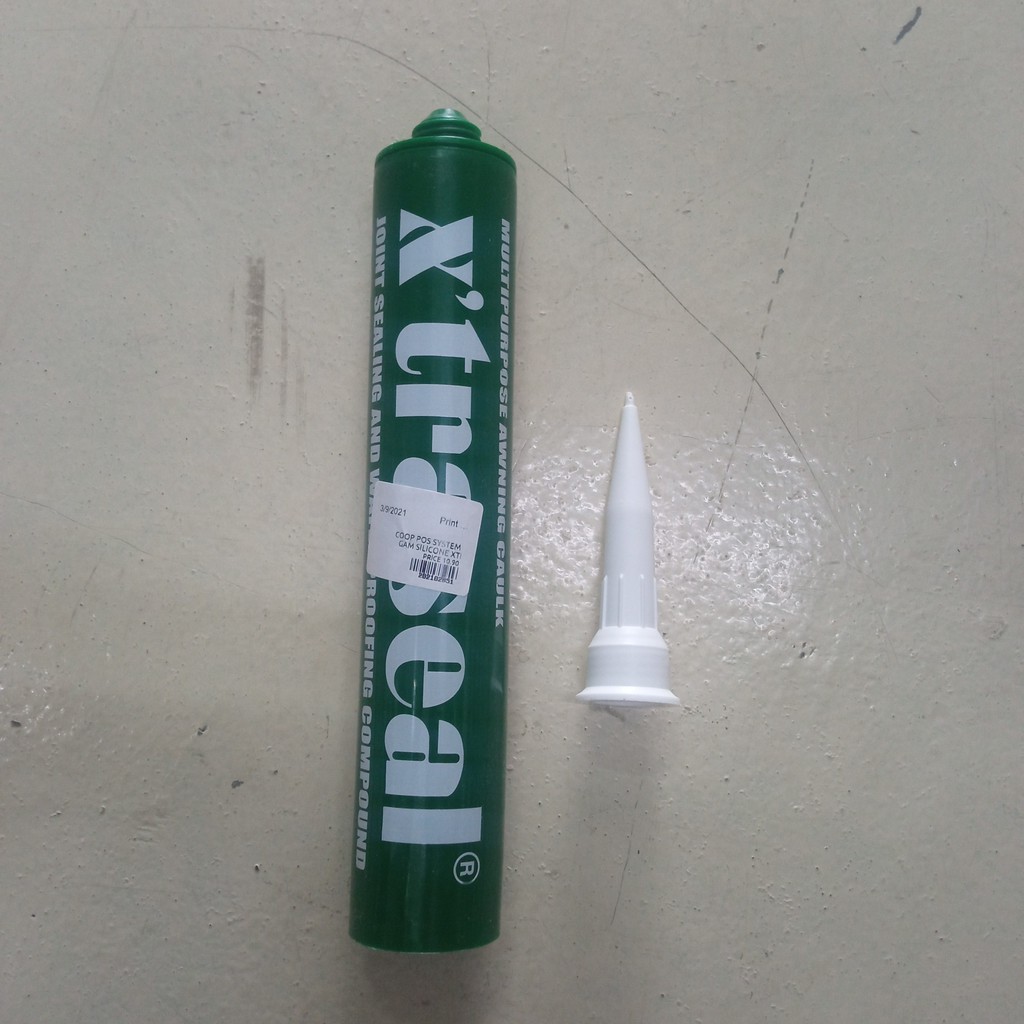 KOBINA Xtraseal / Xtra Seal GAM SILICONE awning Grey 400ml | Shopee ...