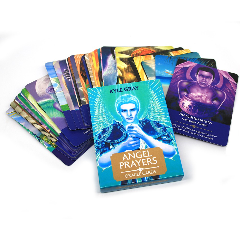 Angel Prayers Oracle Cards (100% original from UK) by Kyle Gray ...