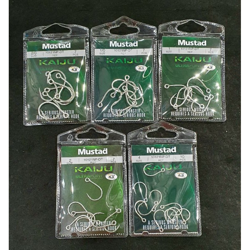 Mustad Kaiju Inline Hook 10121NP-DT | Shopee Malaysia