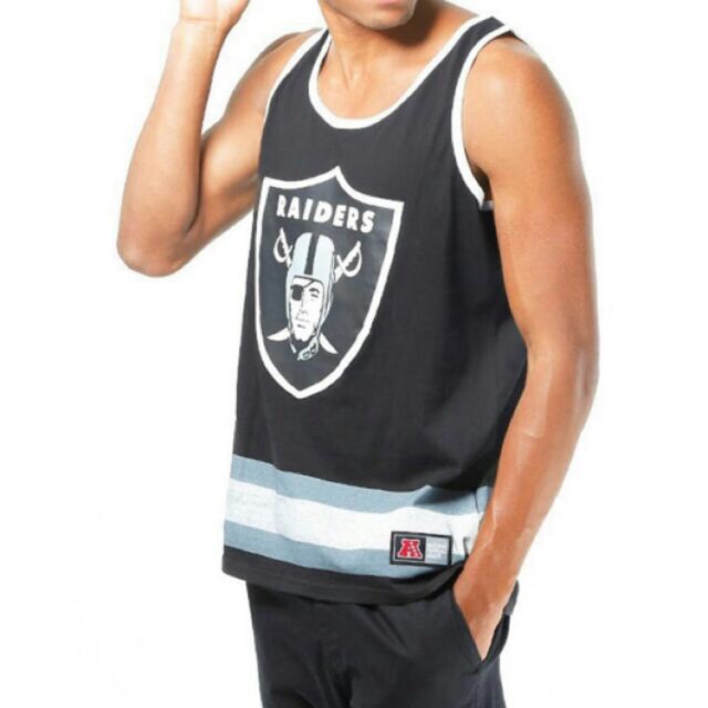 Majestic Athletic Oakland Raiders Tank Top | Shopee Malaysia