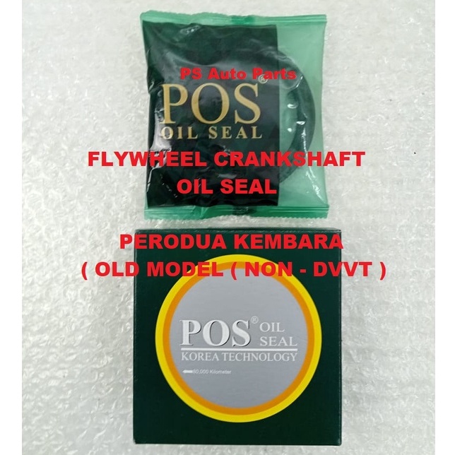 Original POS FKM Flywheel Crankshaft Oil Seal for Perodua Kembara (80*100*8.5) Kembara Flywheel ...