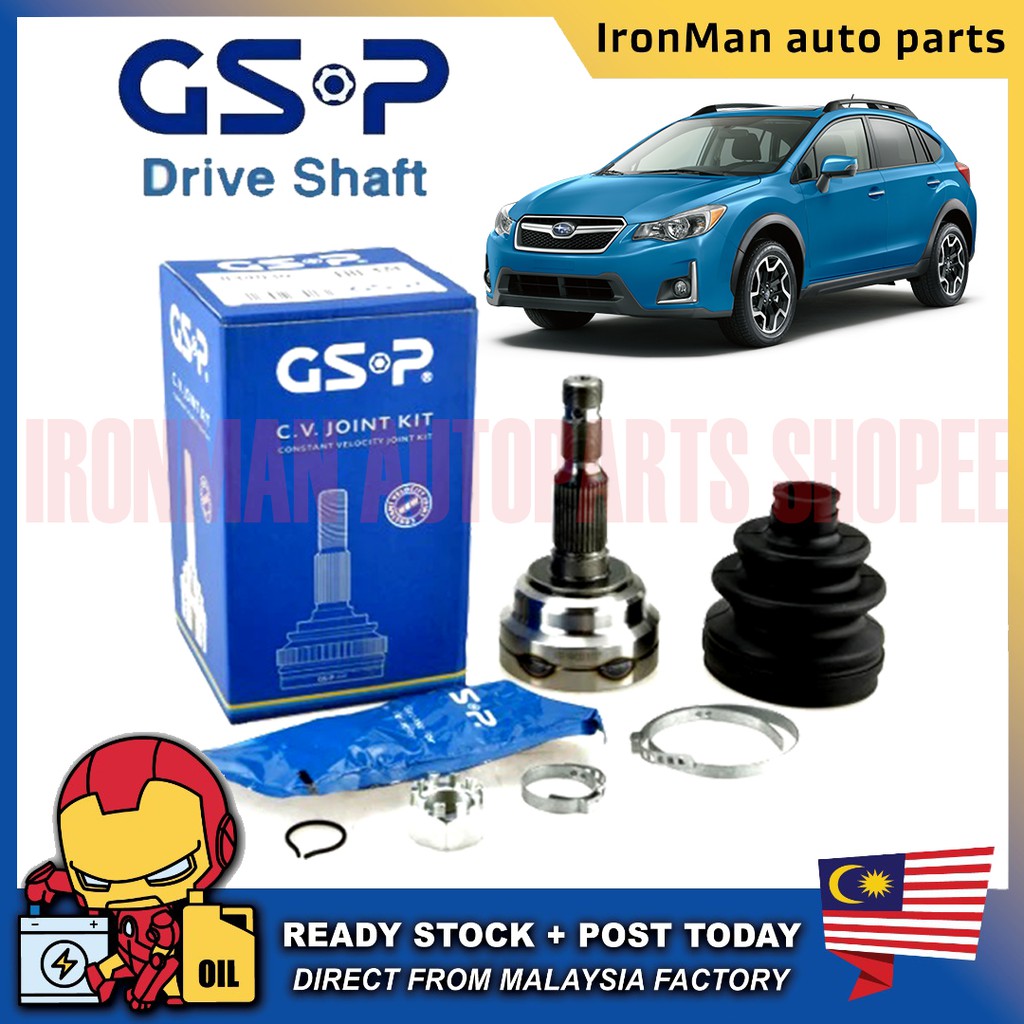 ORIGINAL GSP Outer Drive Shaft CV Joint For Subaru XV | Shopee Malaysia