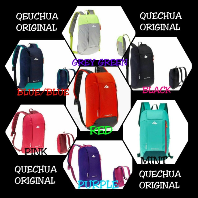 Quechua Arpenaz bag 10L | Shopee Malaysia
