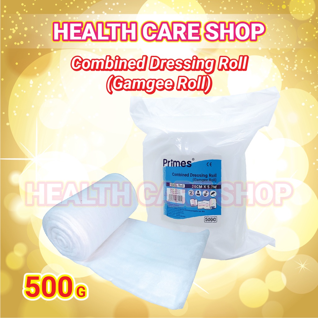 Primes Combined Dressing Roll ( Gamgee Roll ) 500G | Shopee Malaysia