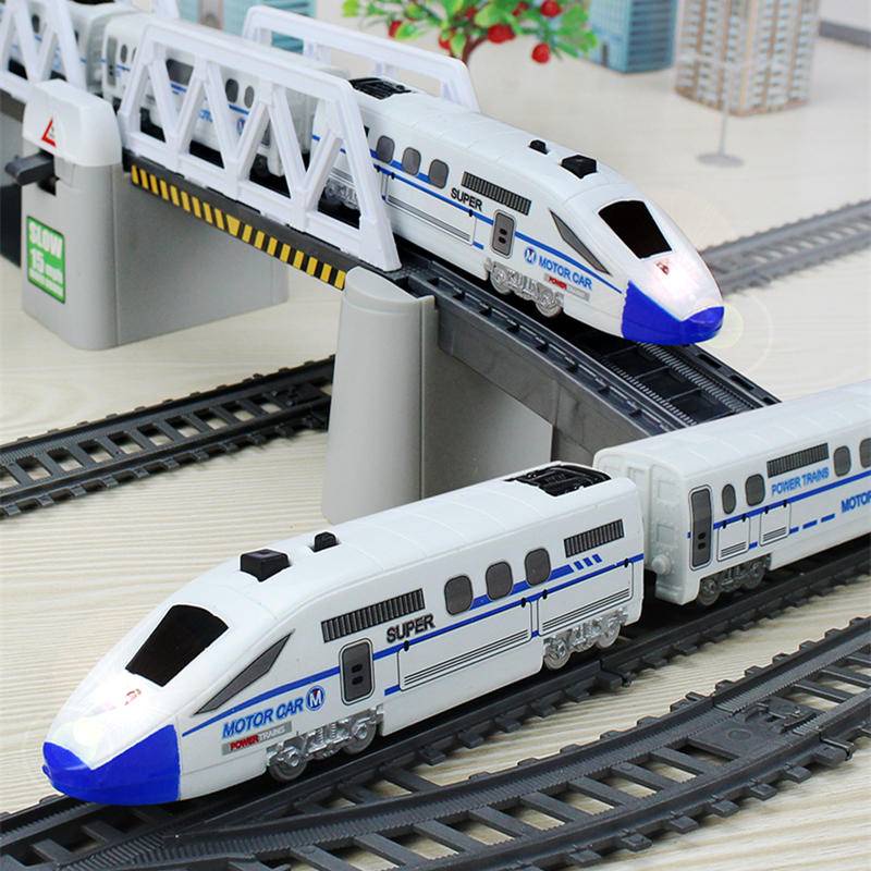 Kids Power Train World Practical Educational Creative Toys Train Set ...