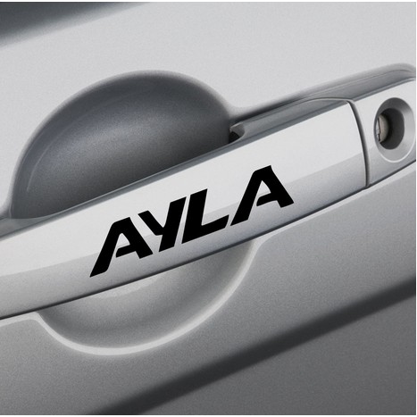 Daihatsu Ayla Car Door Handle Sticker Car Sticker | Shopee Malaysia