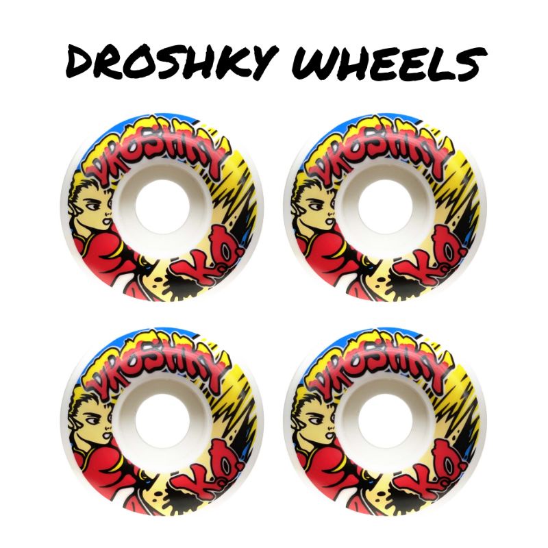 🇩🇪DROSHKY Imported Skateboard Wheels Size 52MM 101A | Shopee Malaysia