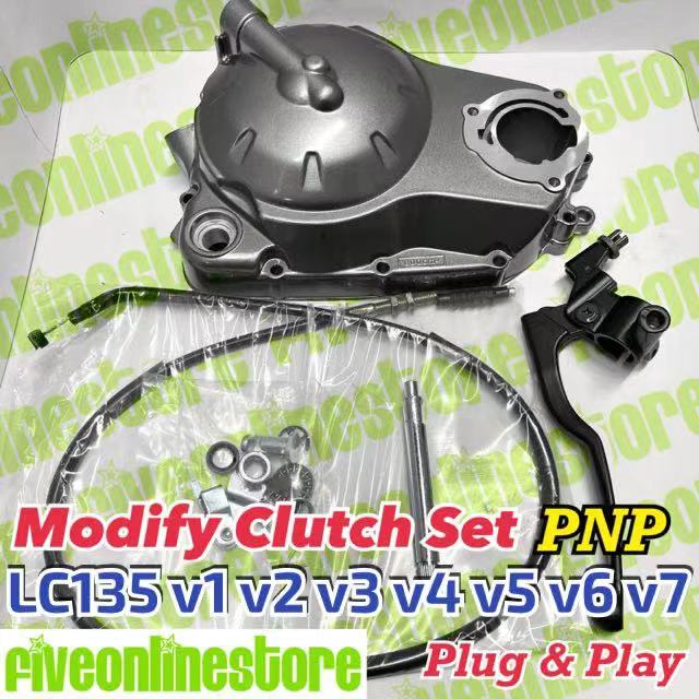 Clutch Lever Modify Set Yamaha LC135 v1 v2 v3 v4 v5 v6 v7 Modi Hand Clutch Tangan Match Original ...
