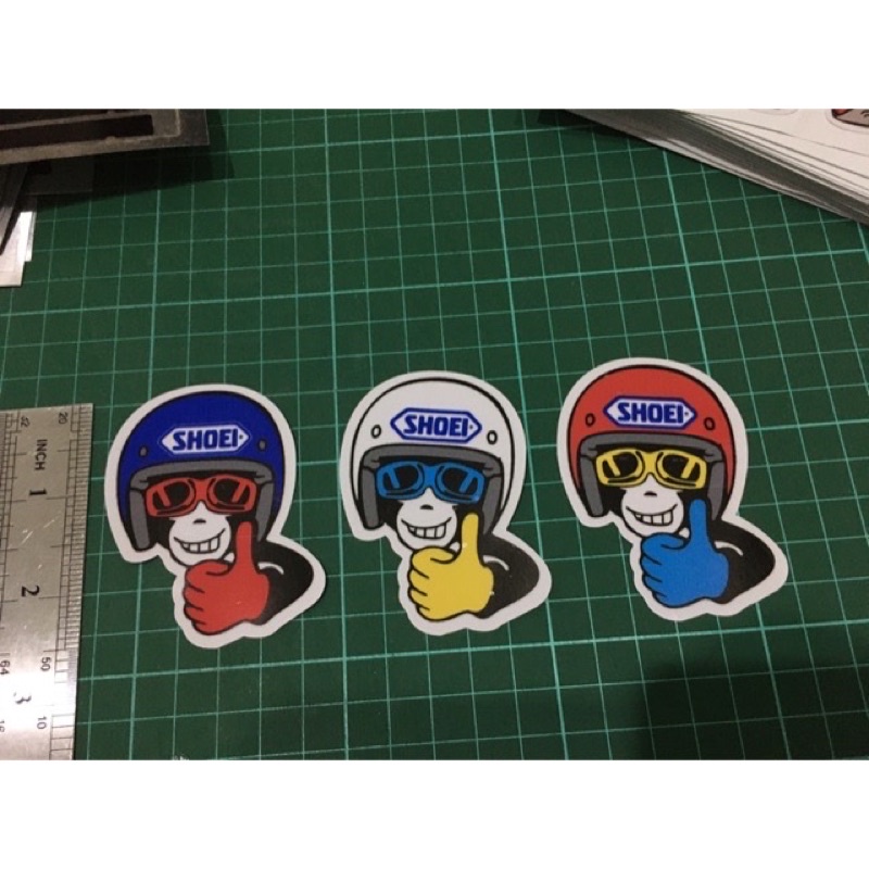 Sticker shoei helmet monkey | Shopee Malaysia