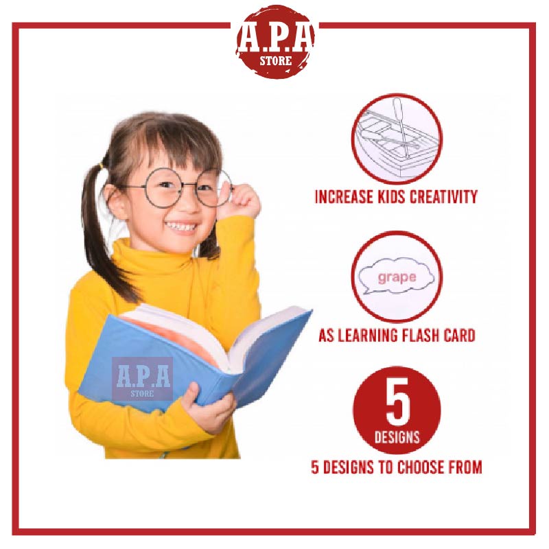 APA Colouring Book Buku Mewarna Kids Coloring 16 Pages Animal Sea ...