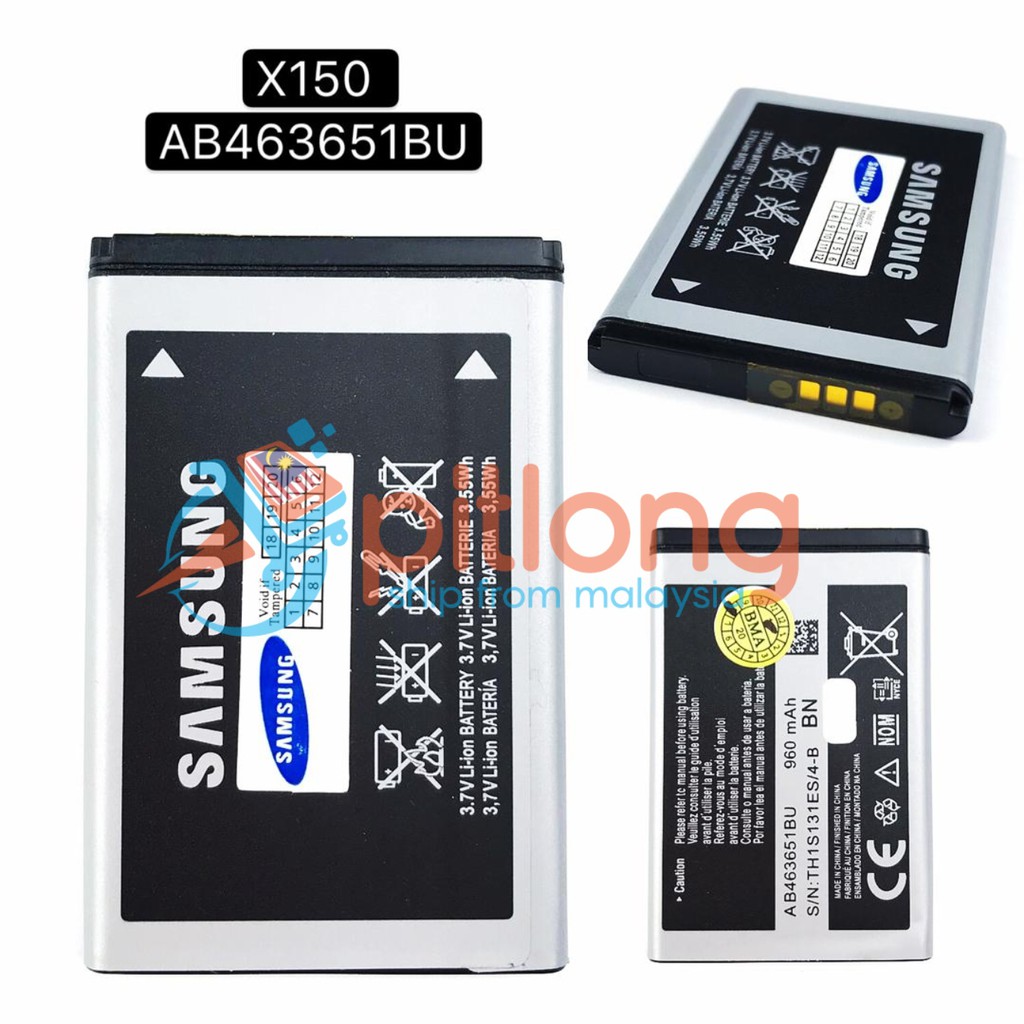 Samsung X150 AB463651BU BN 960MAH High Quality AAA Battery Bateri ...