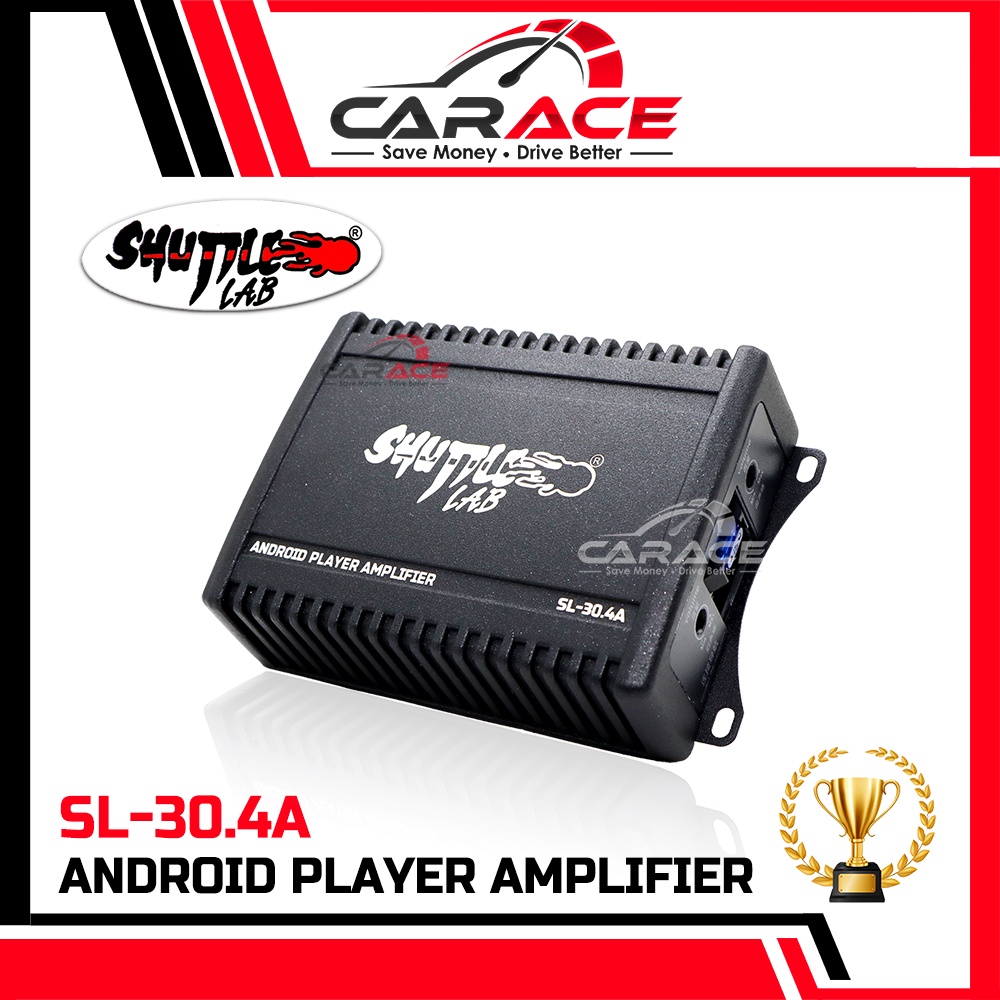 SHUTTLE LAB SL-30.4A 4CH Android Amplifier Plug and Play Car Android Player Power Amp Sound ...
