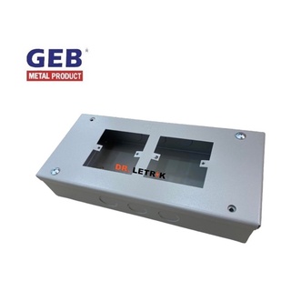 GEB Switches Metal Box 2S / 3S / 4S / 6S / 8S Electrical Clad Board ...