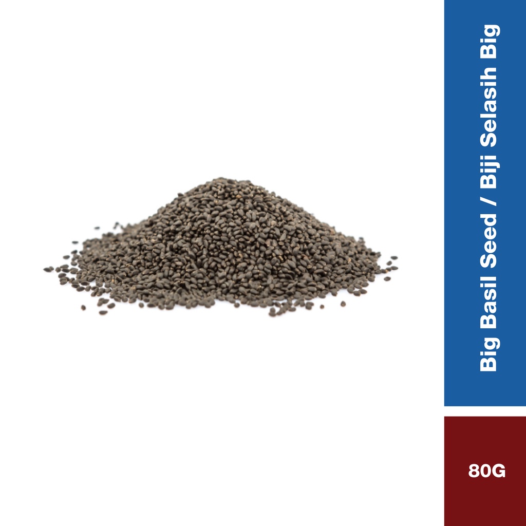 Big Basil Seed / Biji Selasih besar (80g) | Shopee Malaysia