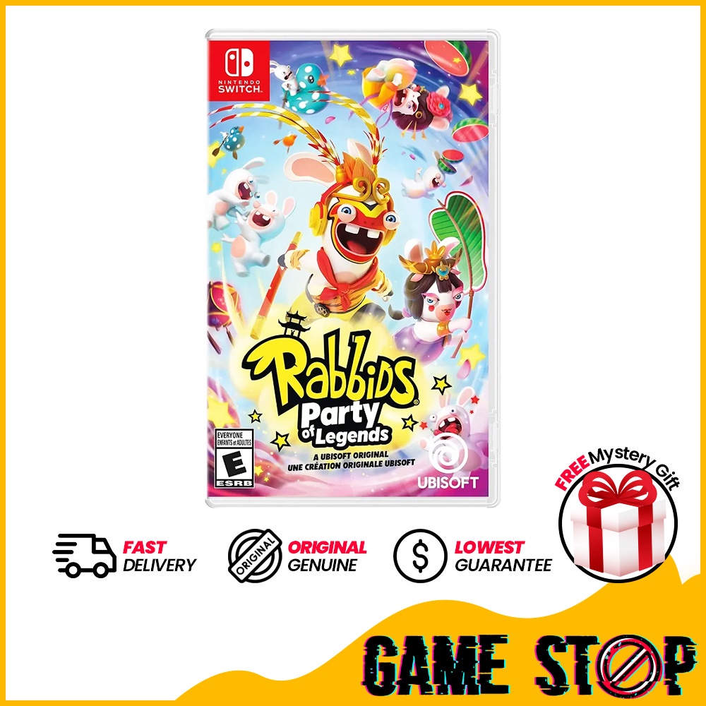 NSW Switch Rabbids: Party of Legends Chinese/English Version (中英文版 ...