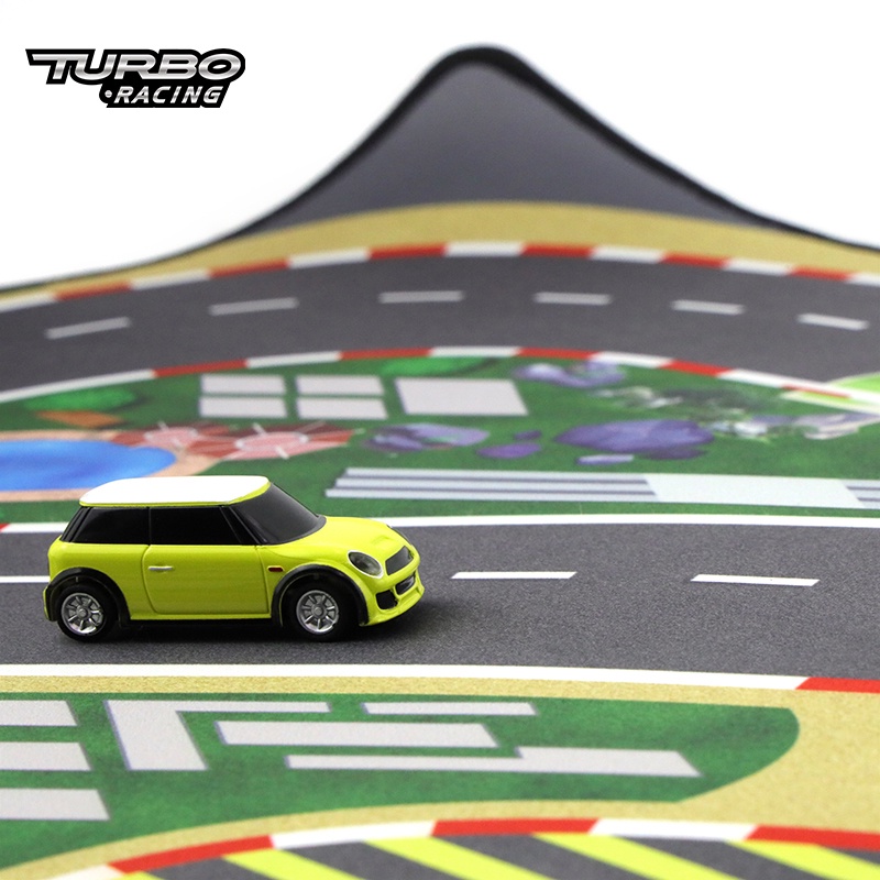 50x95cm 160x90cm 120x80cm Portable Turbo Racing Rubber Mat 1:76 RC Mini ...