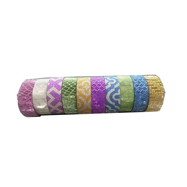 DIY Shiny Wrapping Tape Glitter Sellotape paper for Decoration 12mm ...