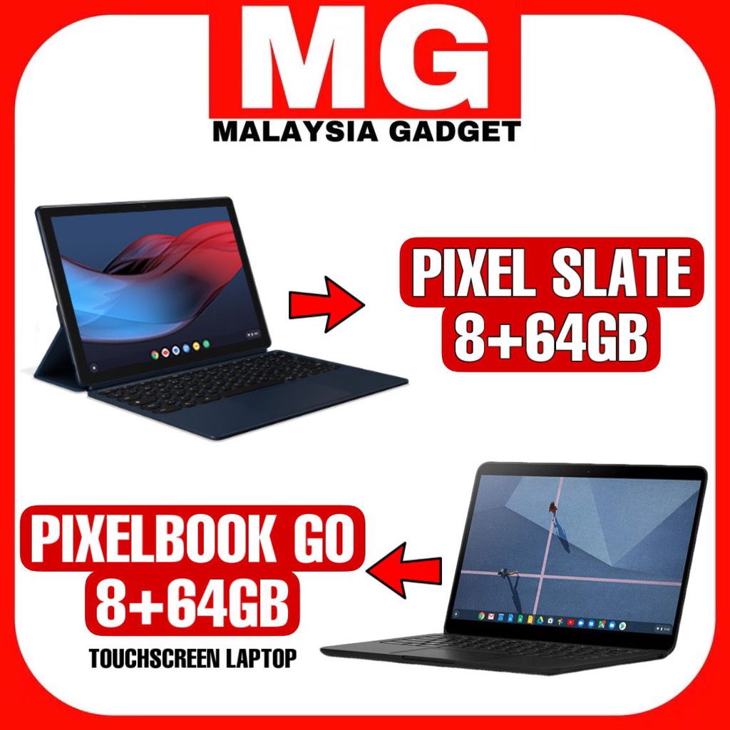 Pixel Slate/Pixelbook Go/Pixel C 3/8+64GB SSD Intel M3 Processor ...