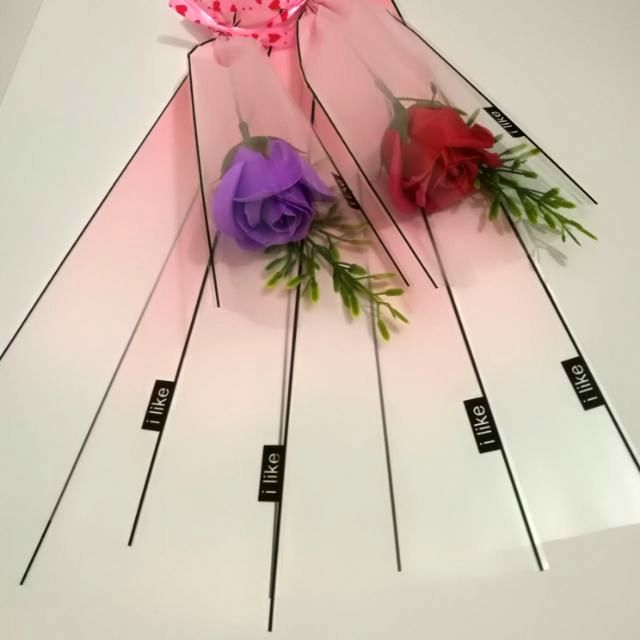 Flower Bouquet Plastic Wrapping Paper (Ready Stock) | Shopee Malaysia