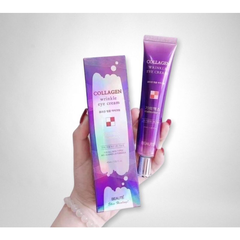 Melasma - X 💜 Collagen Wrinkle Eye Cream 💦 40ml | Shopee Malaysia