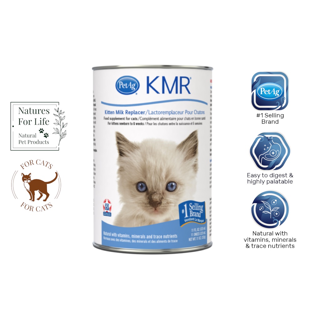 PetAg KMR Kitten Milk Replacer Liquid (11 oz). Pregnant and Lactation ...