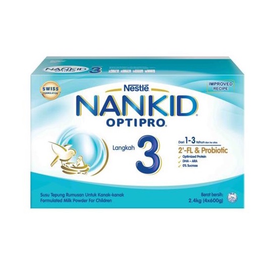 Nestle Nankid Optipro Step 3 / Step 4 2.2kg | Shopee Malaysia