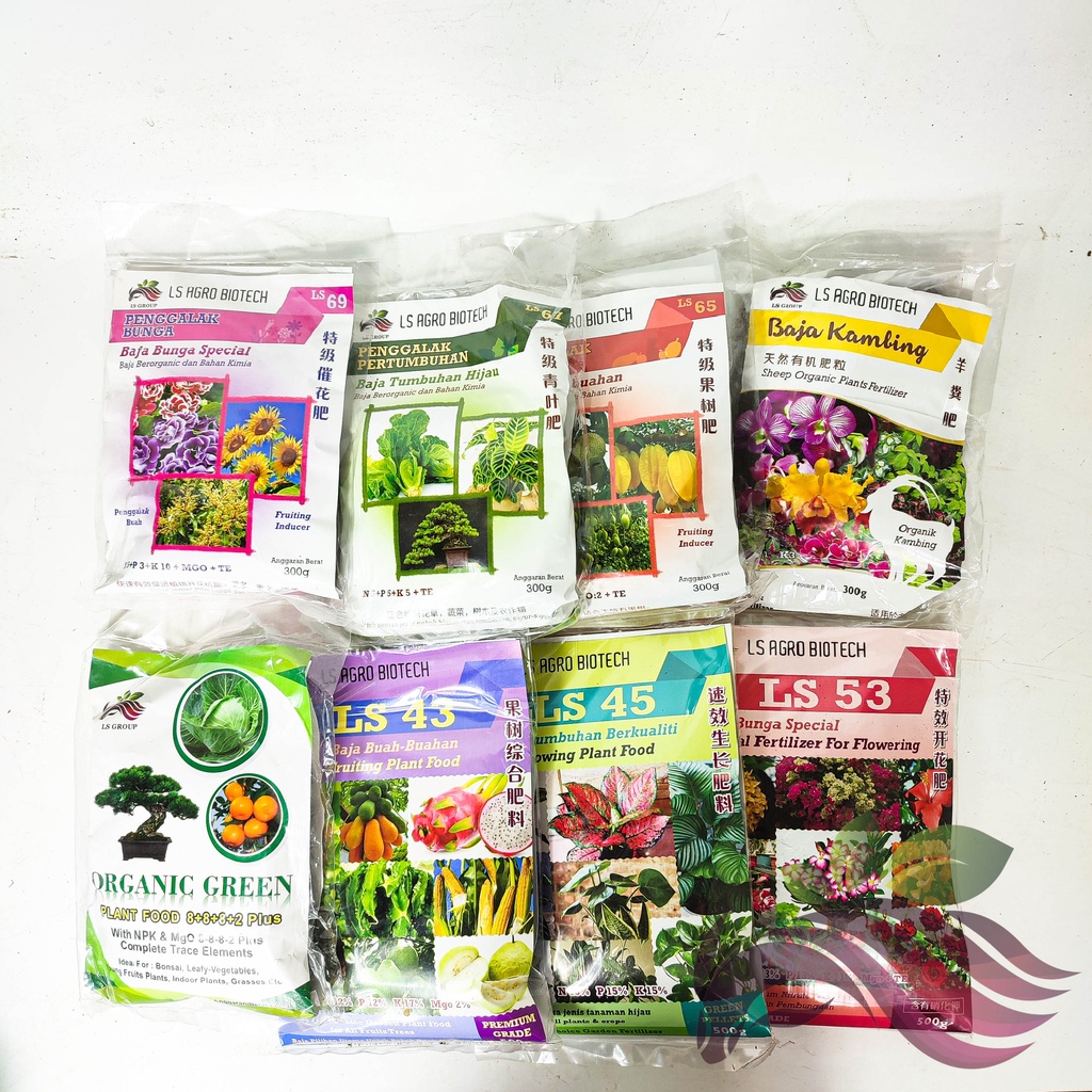 [Fertilizer] Plant Fertilizer for Leaf, Flower and Fruit, Baja untuk ...
