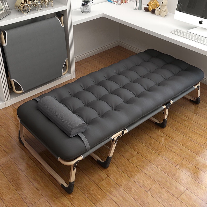 Folding Bed Simple Single Bed Outdoor Folding Bed Office Foldable Bed ...