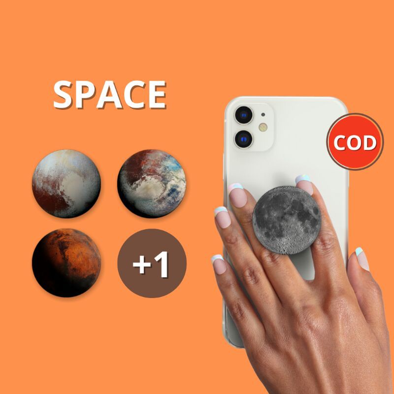 Space Pop Socket Popsocket Popsocket Popsocket Griptok Acrylic Hp ...