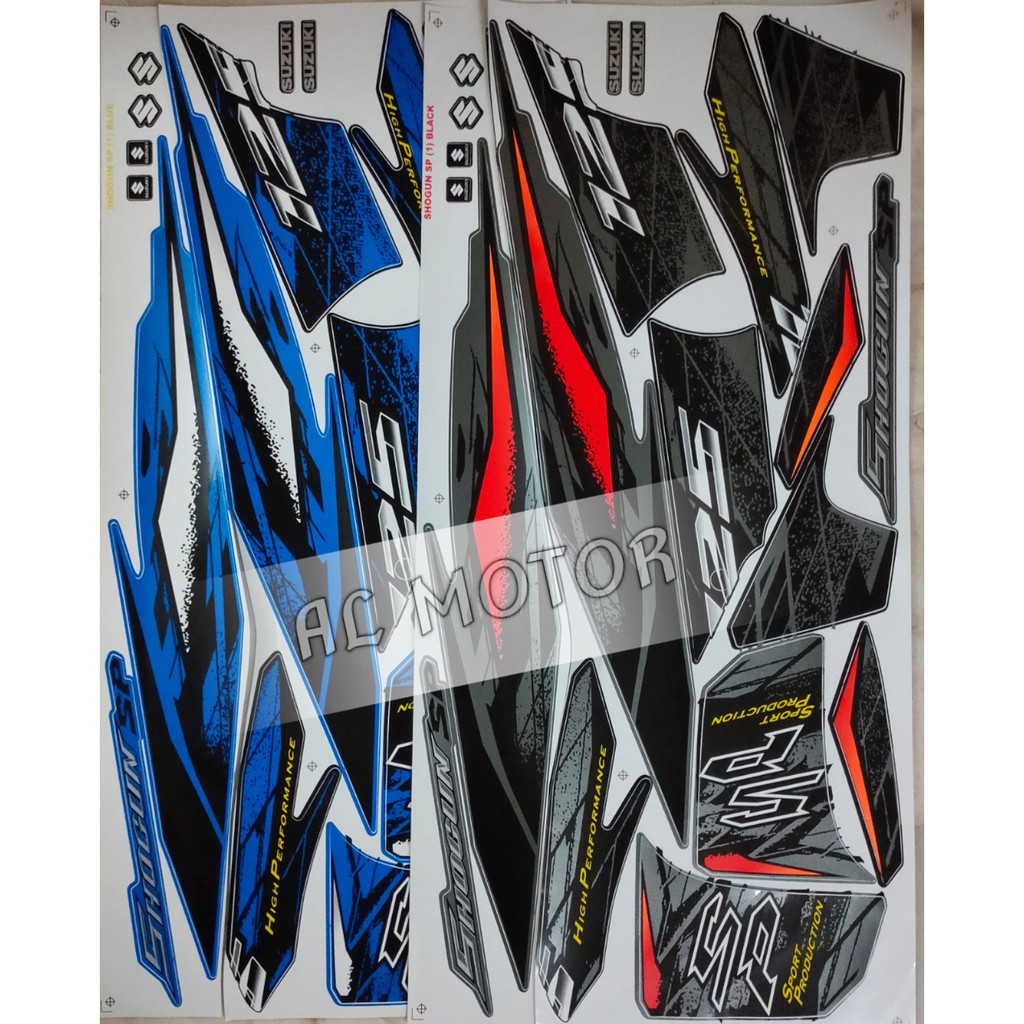 SUZUKI SHOGUN 125 SP ( 1 ) BODY STICKER SET | Shopee Malaysia