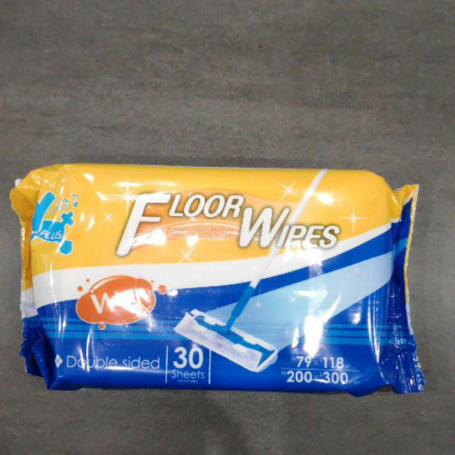 Daiso Floor Wipe Dry/Wet Anti Bacteria with Alcohol Wet Tissue (Ready ...