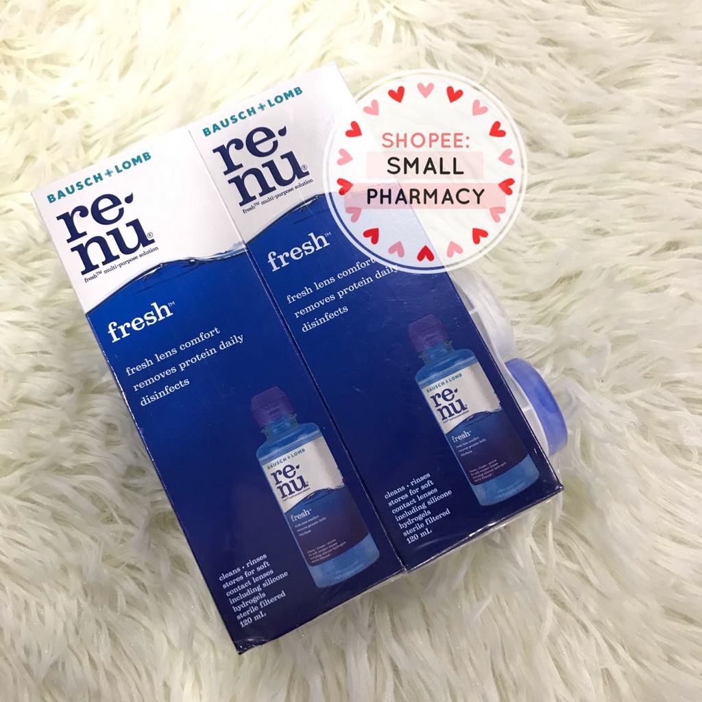 Bausch + Lomb Renu Fresh Multi-Purpose Solution ( Contact Lens Solution ...