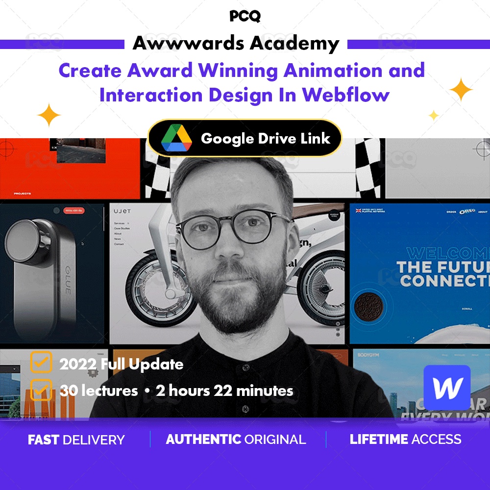 Awwwards Academy - Create Award Winning Animation and Interaction Design In Webflow | Shopee ...