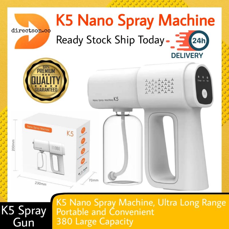 K5 K5Pro Nano Spray Gun Wireless Nano Spray K5 K5Pro纳米喷雾枪 消毒枪 | Shopee Malaysia