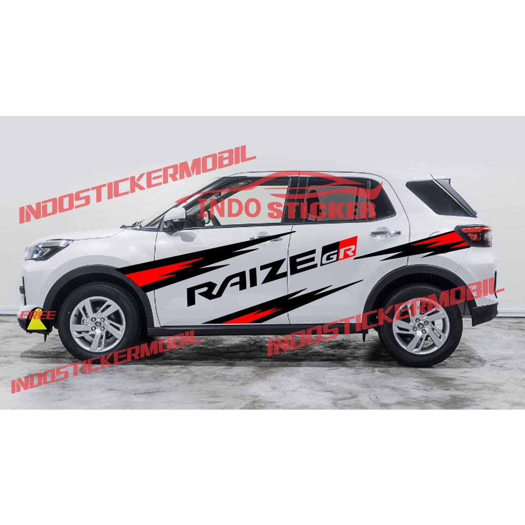 Raize gr sticker cutting sticker, latest original toyota raize gr ...