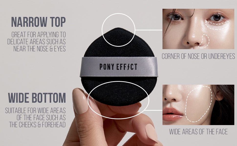 [PONY EFFECT Official] Airy Fit Dough Puff Bundle: 5ea & 10ea | Shopee Malaysia