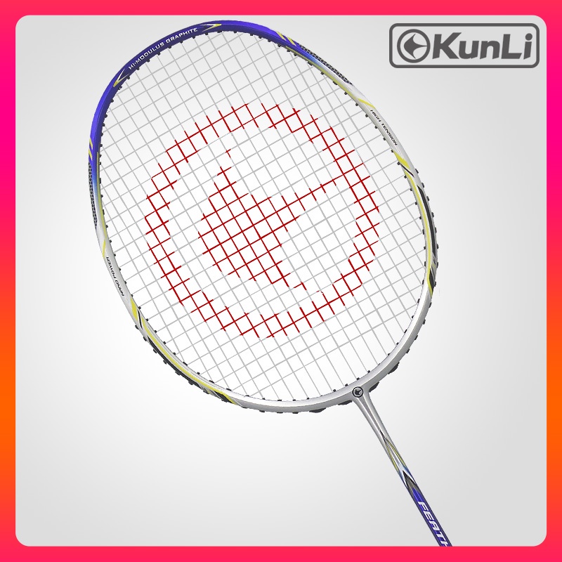 Original KUNLI Badminton Racket 5U 79g K310 Full Carbon Professional ...