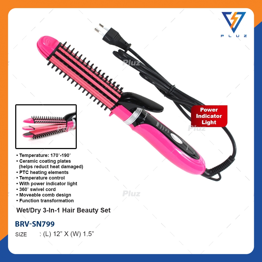 SONAR SN-799 3 IN 1 HAIR BEAUTY SET | Shopee Malaysia