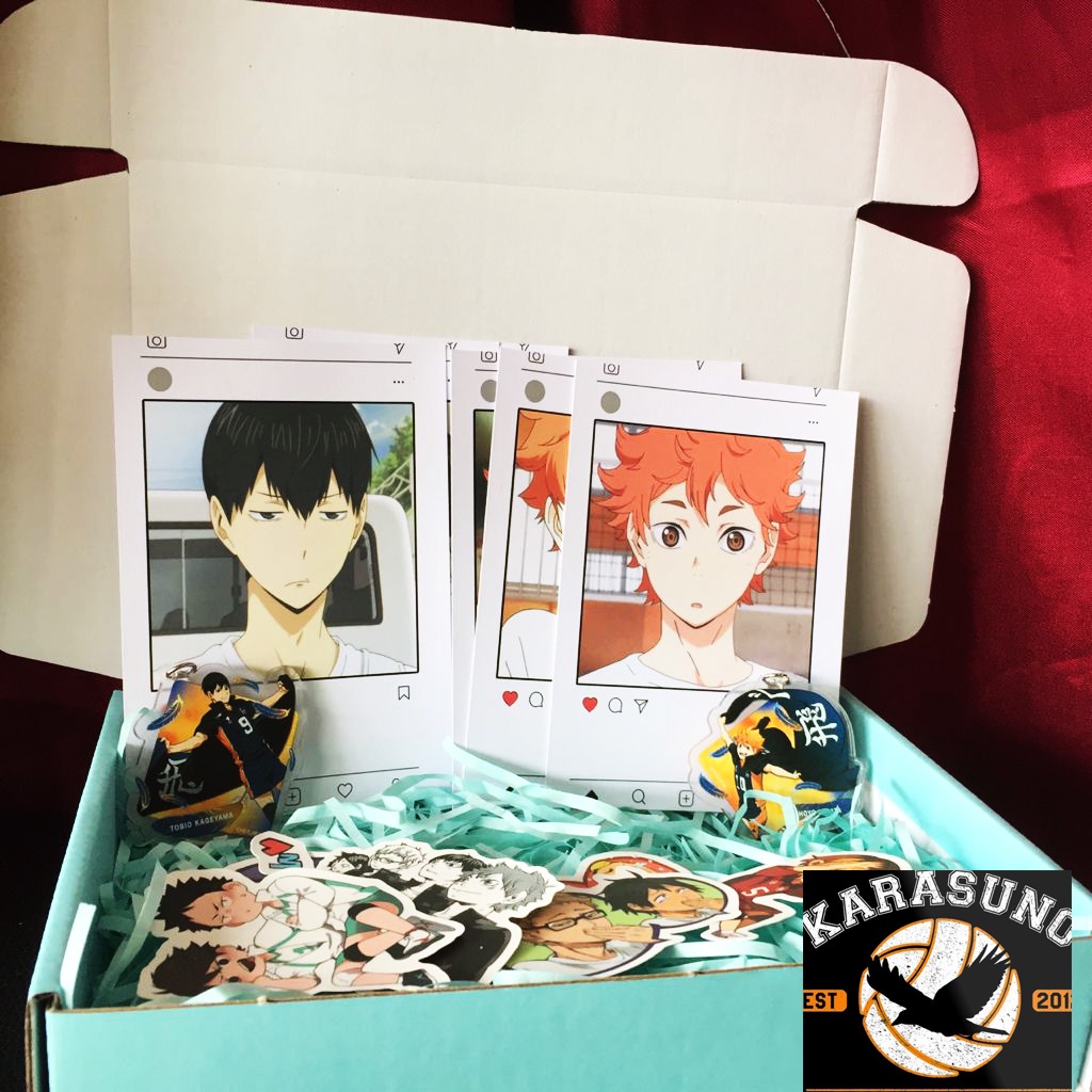 Sakurasold Haikyuu Set Boxes Haikyuu Gift Box Anime Boxes Karasuno ...