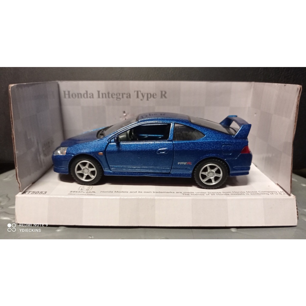 Kinsmart Honda Integra Type R Diecast Blue | Shopee Malaysia