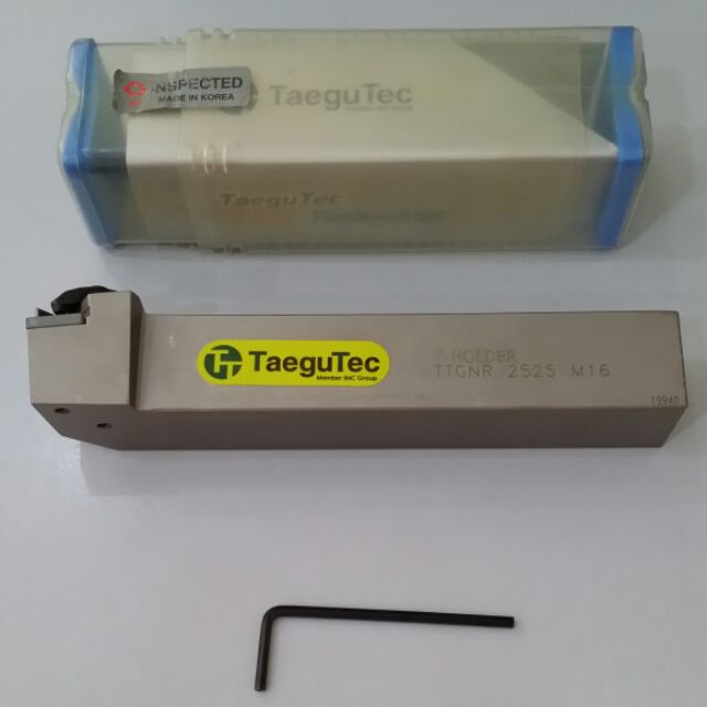 (H109) Clear Stock Taegutec Turning Holder TTGNR 2525 M16 | Shopee Malaysia