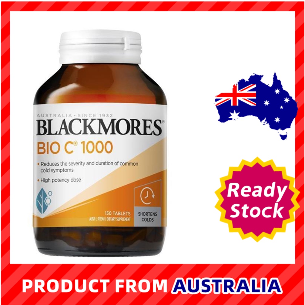 Blackmores Bio C 1000mg Vitamin C 150 tablets【Ready Stock】 | Shopee ...