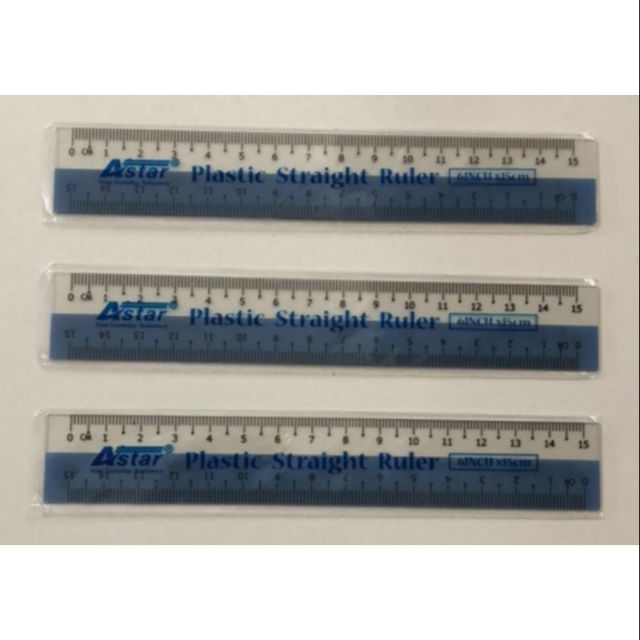 ruler pvc 15cm per pc | Shopee Malaysia